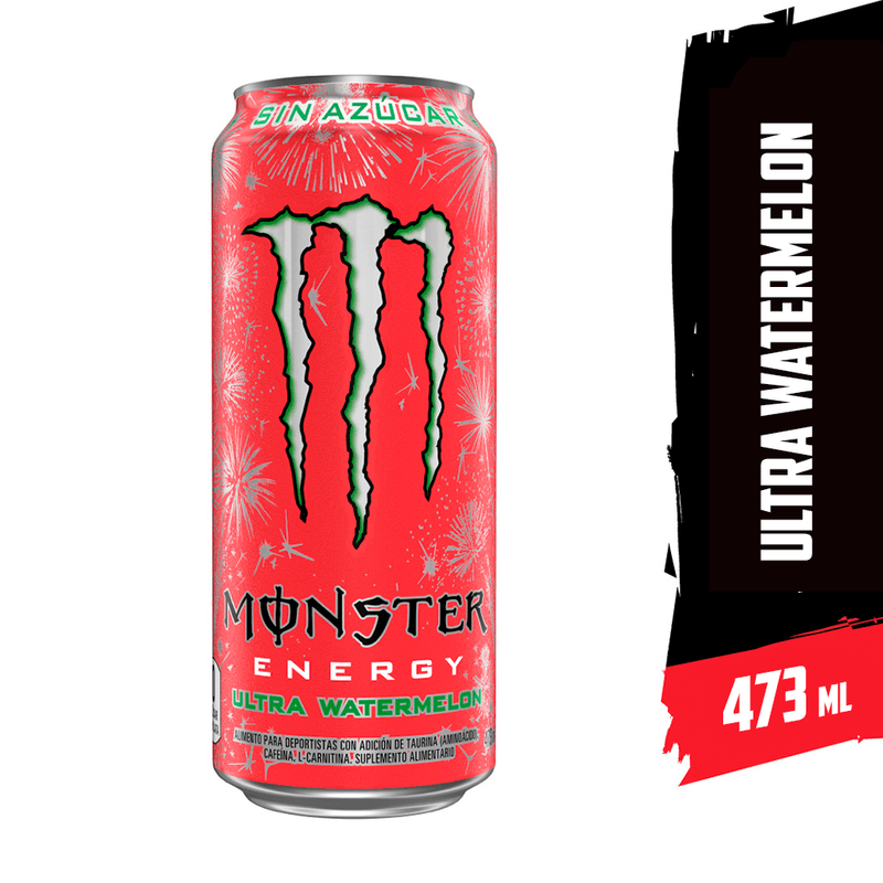 Monster Energy Ultra Watermelon 473 ml. - miCoca-Cola.cl