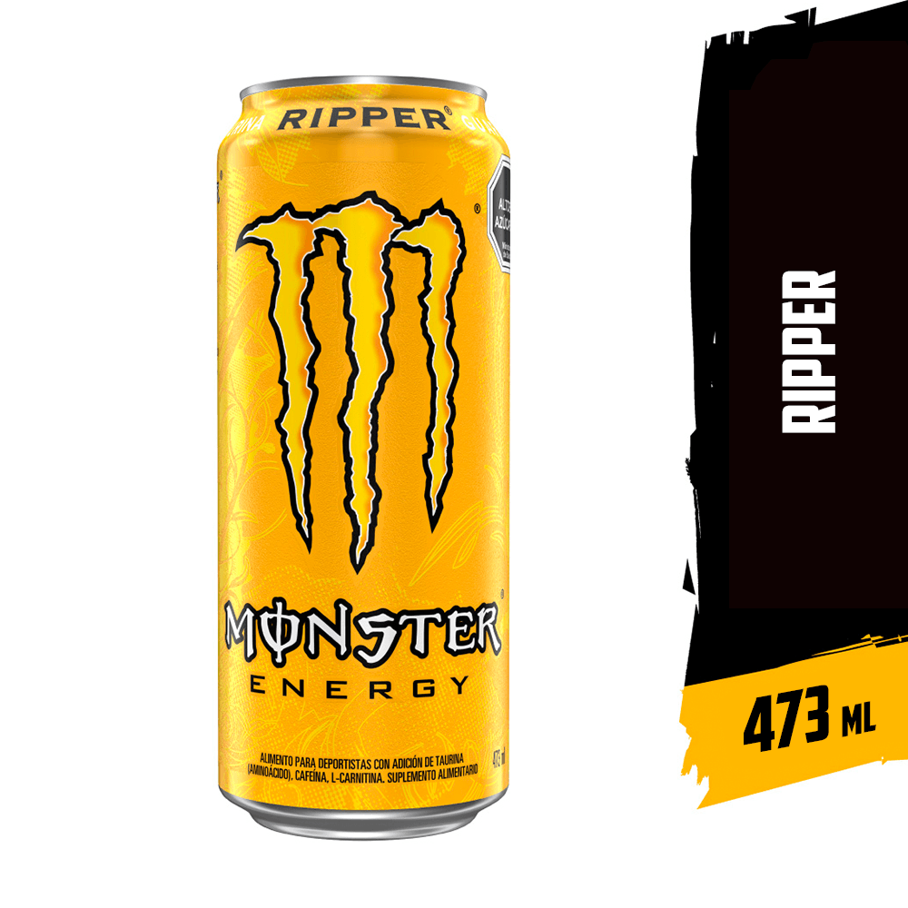 Monster Ripper Regular 473 ml. - miCoca-Cola.cl