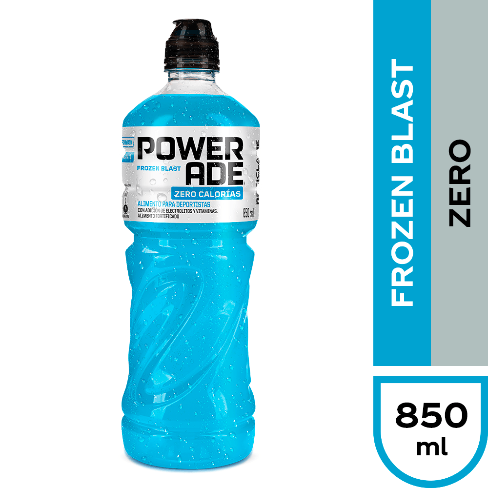 Powerade Zero Frozen Blast 850 ml - miCoca-Cola.cl
