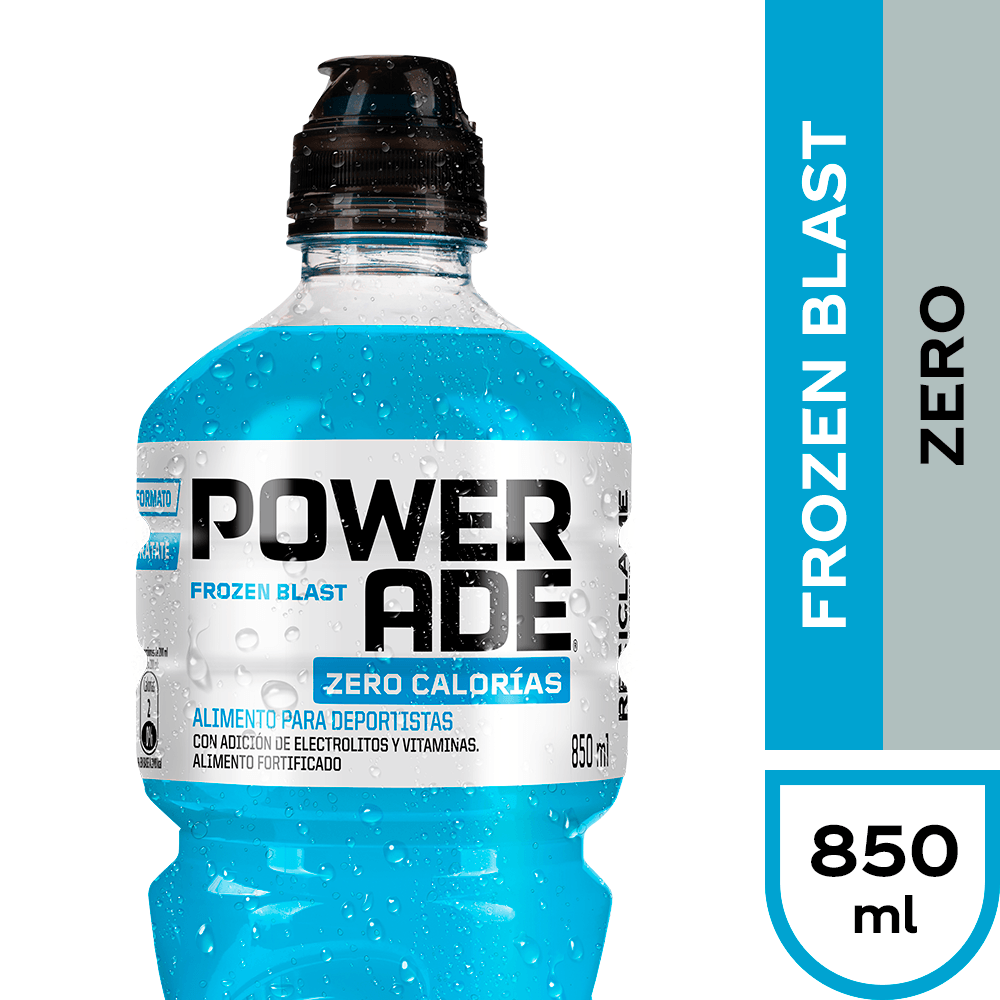 Powerade Zero Frozen Blast 850 ml - miCoca-Cola.cl